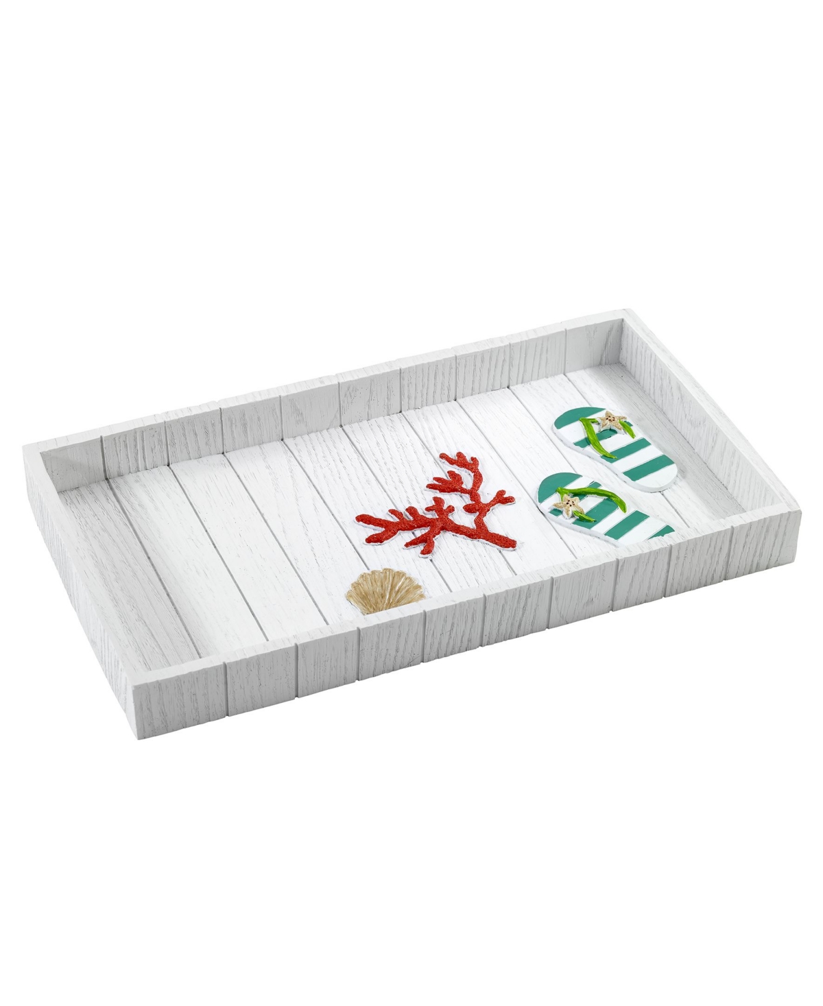 Click here for Avanti Beach Mode Flip-Flop Motif Resin Bathroom T... prices