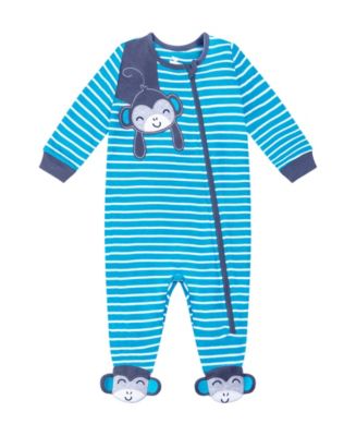 Baby Boys Monkey Footie - Macy's