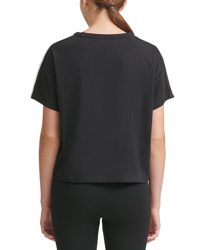 DKNY Women's Cropped Ringer T-Shirt - Macy's