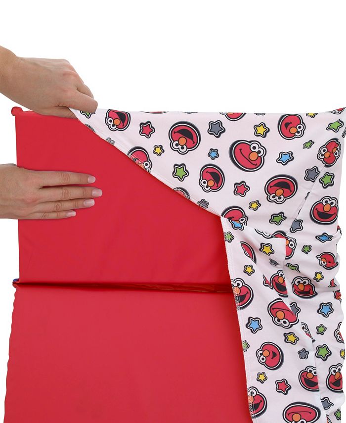 NoJo Elmo Stars Super Soft Preschool Nap Pad Sheet - Macy's