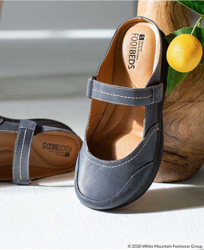 White Mountain Fit Mary Jane Women's Mules - Macy's