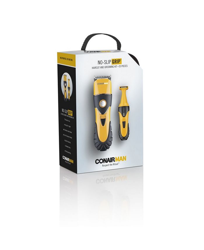 Conair Man Deluxe Cut and Groom 21-Piece Clipper Trimmer Set - Macy's