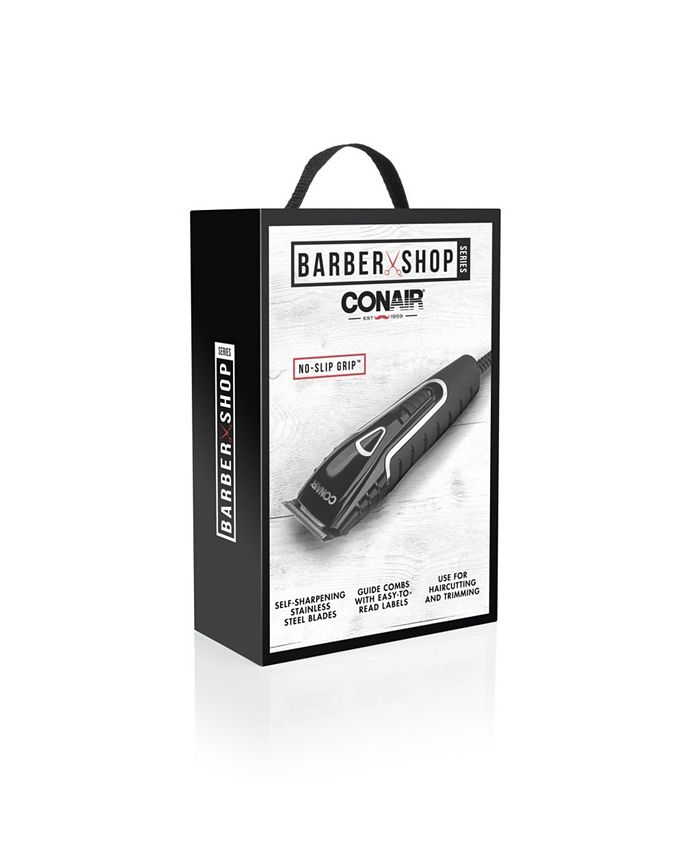 Conair Barbershop Series Professional Home 15-Piece Haircut Kit - Macy's
