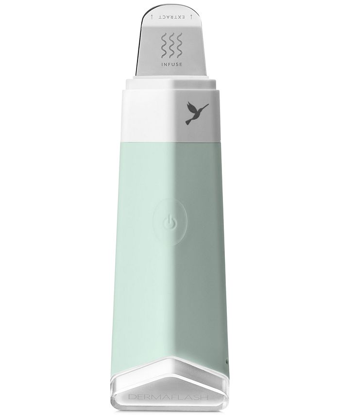 DERMAFLASH Dermapore Ultrasonic Pore Extractor Serum Infuser & Reviews ...