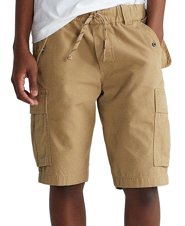 Polo Ralph Lauren Big Boys Cotton Ripstop Cargo Short - Macy's