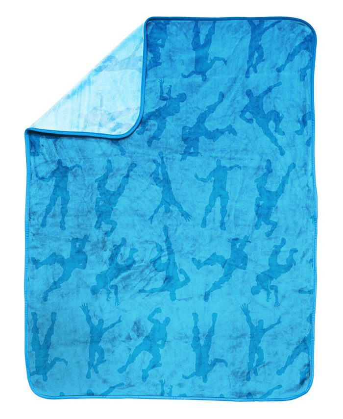 Fortnite Emotes Blue Throw, 40" x 50" & Reviews - Blankets & Throws ...