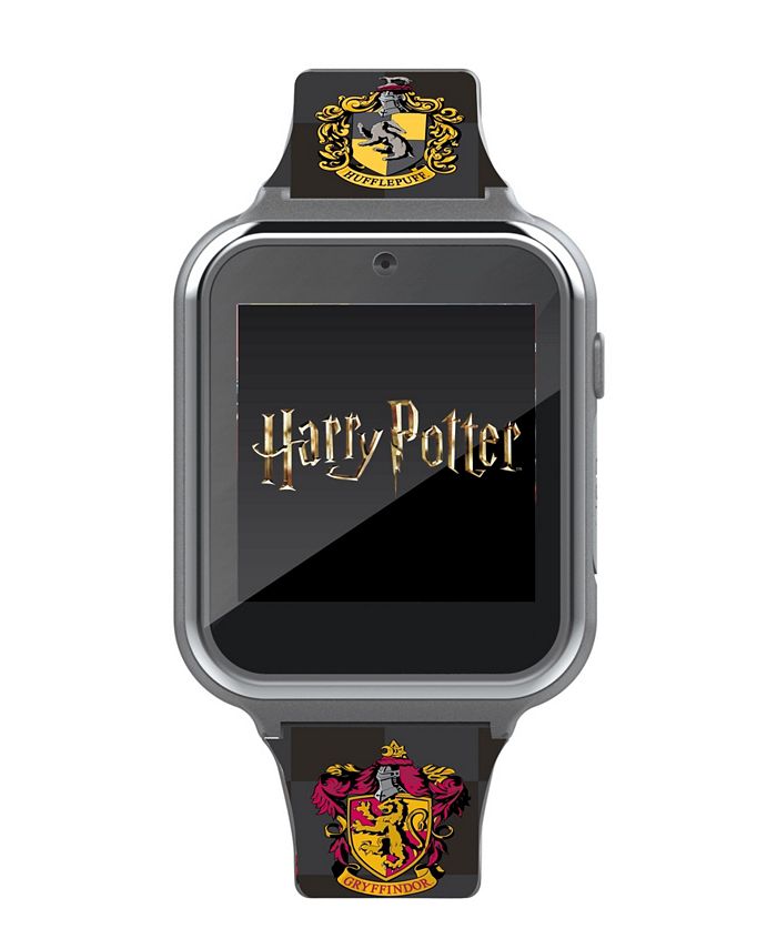 Accutime Harry Potter Kid's Touch Screen Black Silicone Strap Smart ...