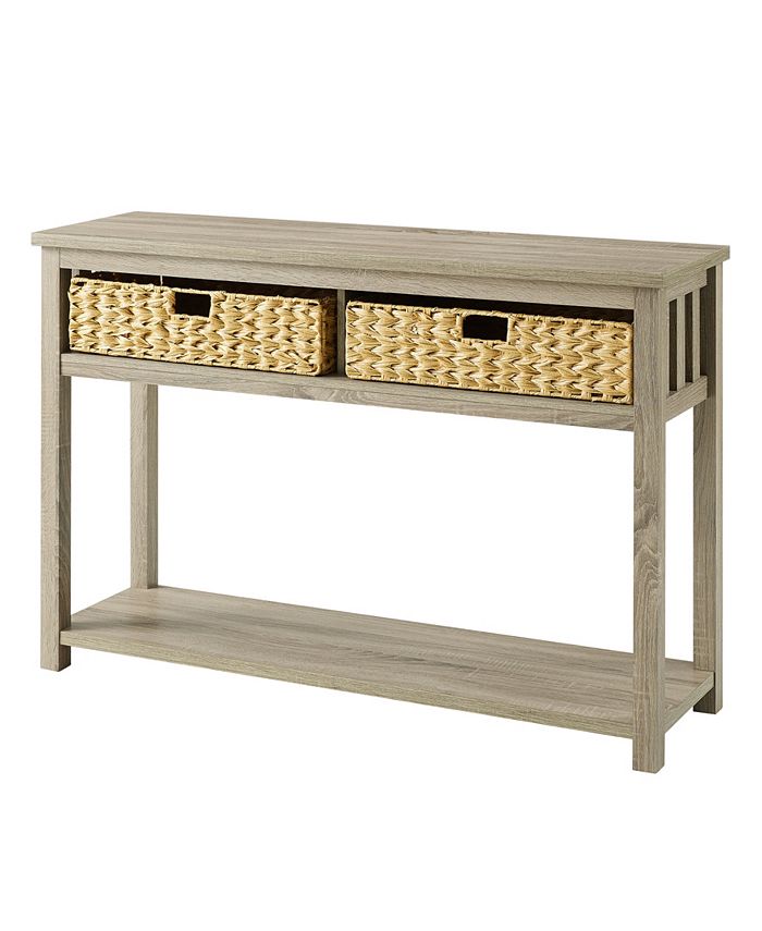 Walker Edison Storage Entry Table - Macy's
