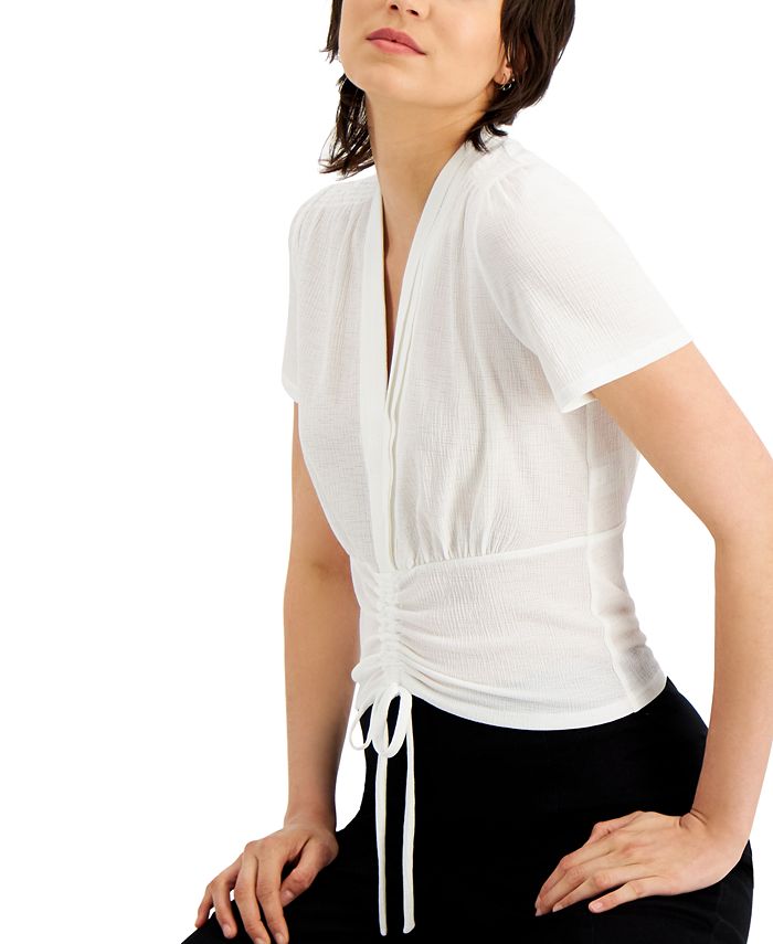 Inc International Concepts Ruched Top Created For Macys Macys