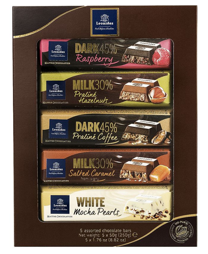 Leonidas Chocolate Bars Collection, 50g - Macy's