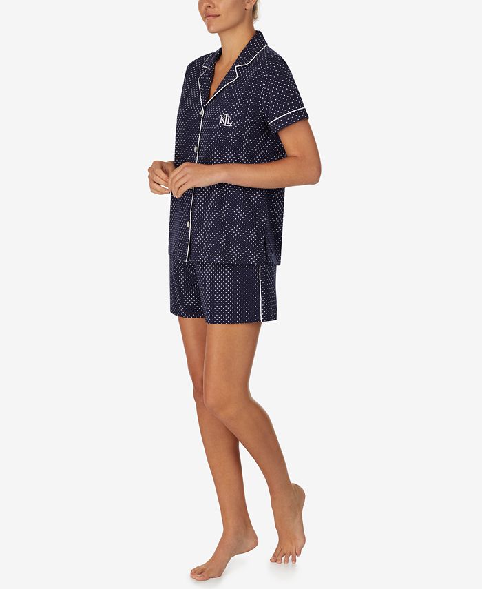 Lauren Ralph Lauren Cotton Striped Boxers Pajamas Set & Reviews - All ...