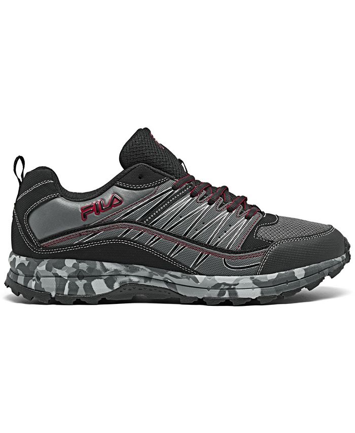 Fila Men's Fila Evergrand Trail Running Sneakers from Finish Line - Macy's
