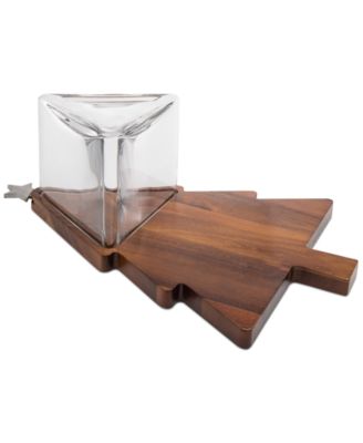 Godinger Holiday 3-Pc. Cheese Board Set - Macy's