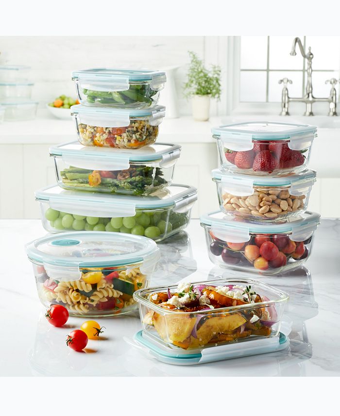 Lock n Lock Purely Better Vented Glass Food Storage Container - Macy's