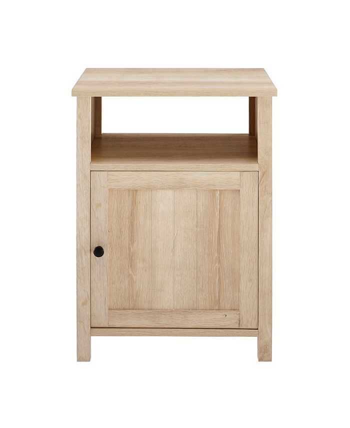 Walker Edison Grooved Door Side Table - Macy's