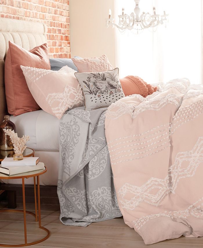 Peri Home Cut Geo 3 Piece Comforter Set, Full/Queen - Macy's