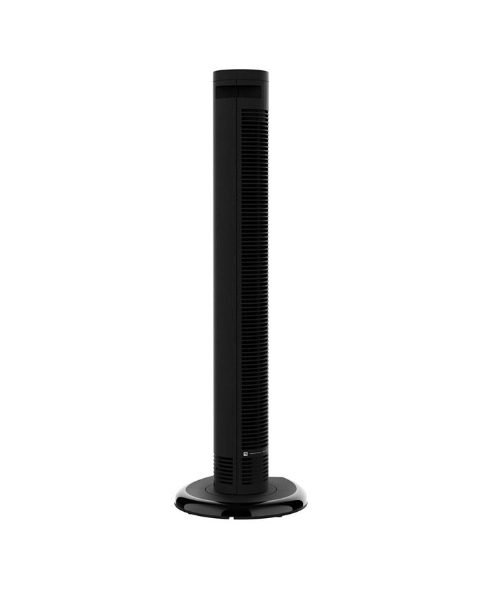 Sharper Image Rise 40 Tower Oscillating Fan with Remote Control - Macy's
