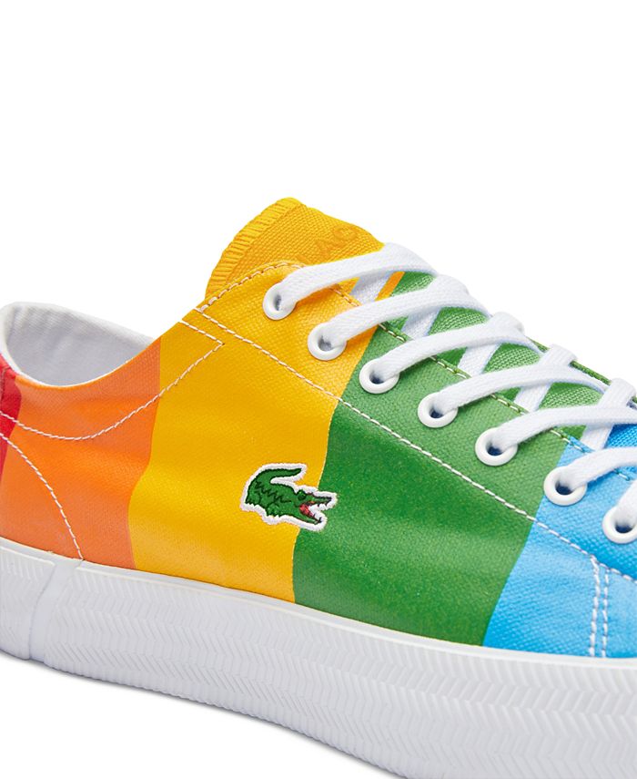 Lacoste Men's Gripshot Pride Sneakers - Macy's