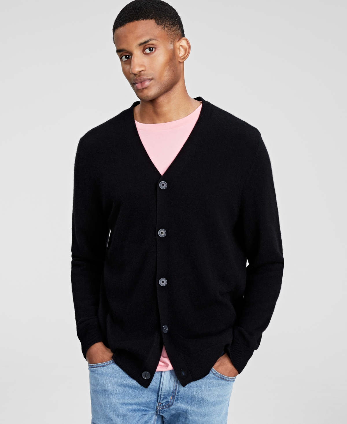 Click here for Club Room Mens Cashmere V-Neck Cardigan  Created f... prices