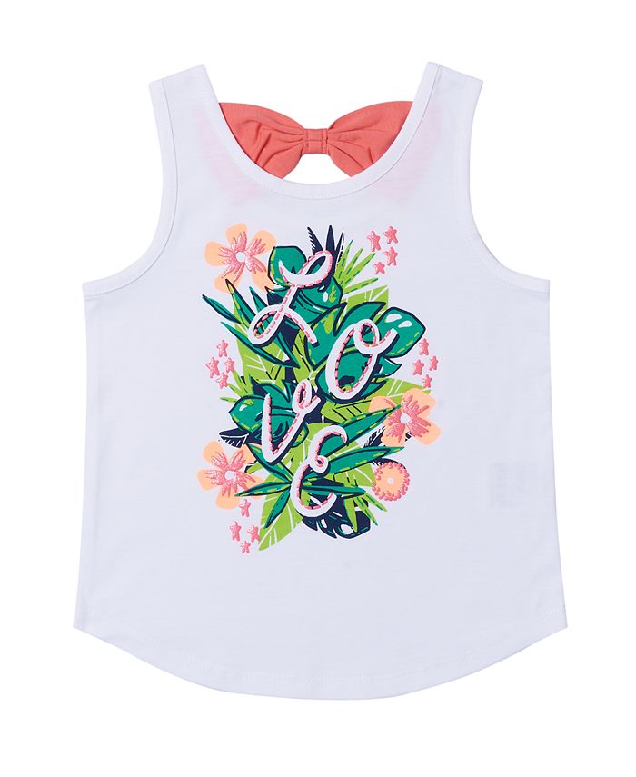 Epic Threads Toddler Girls Graphic with Text Tank - Macy's