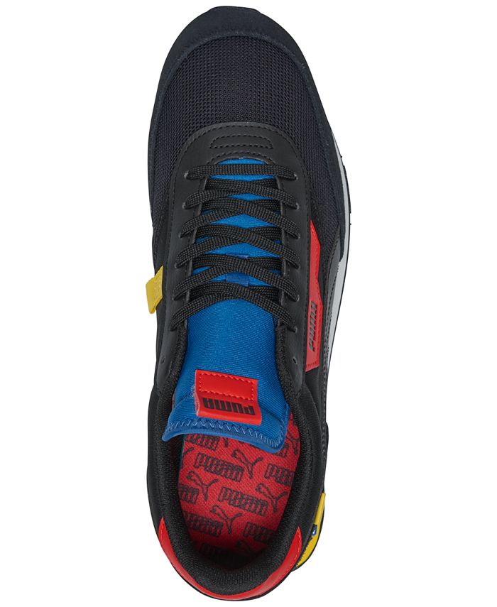 Puma Men's Future Rider Neon Play Casual Sneakers from Finish Line - Macy's