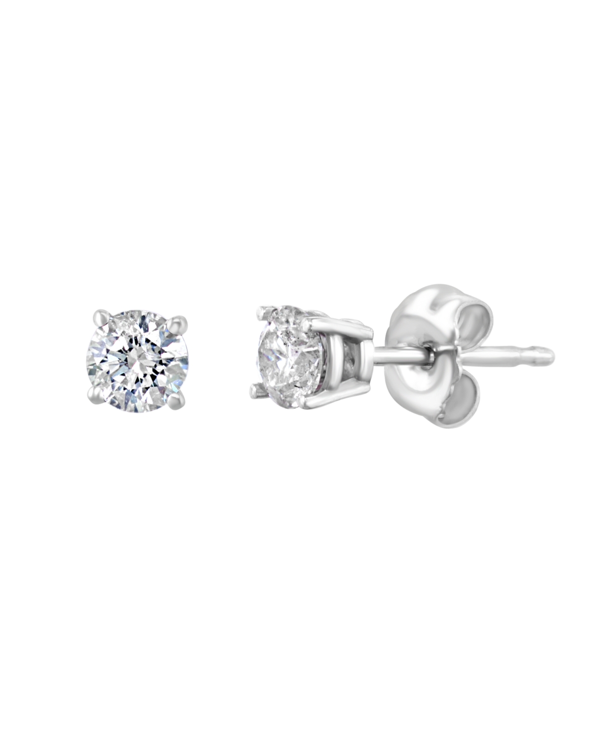 Click here for Effy Diamond Stud (1/2 ct. t.w.) Earrings in 14k W... prices