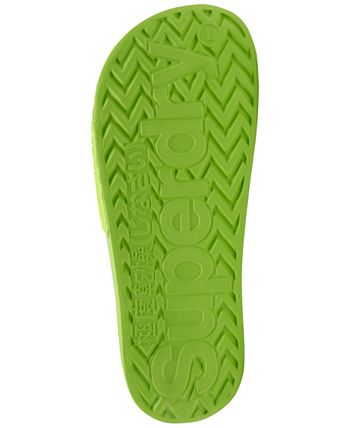 Superdry Men's City Neon Pool Slide Sandals from Finish Line - Macy's