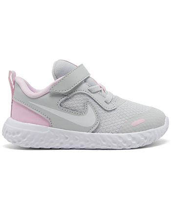 Nike Toddler Girls Revolution 5 Stay-Put Running Sneakers from Finish ...