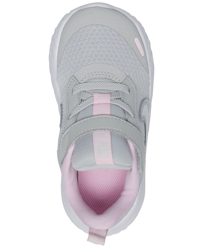 Nike Toddler Girls Revolution 5 Stay-Put Running Sneakers from Finish ...