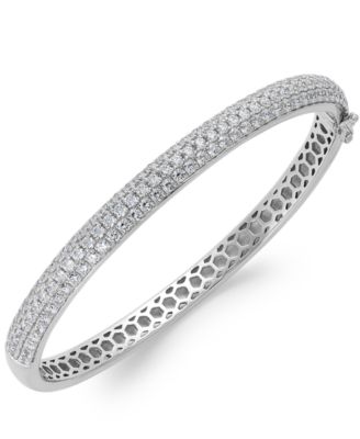 Macy's silver bangle bracelets store