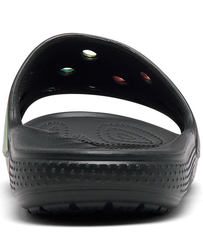 Puma Crocs Tie-Dye Graphic Classic Slide Sandals from Finish Line - Macy's