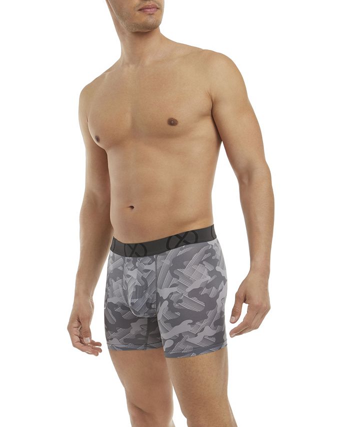 2(x)ist Men's Mesh Performance Ready 6" Boxer Brief, Pack of 3 ...