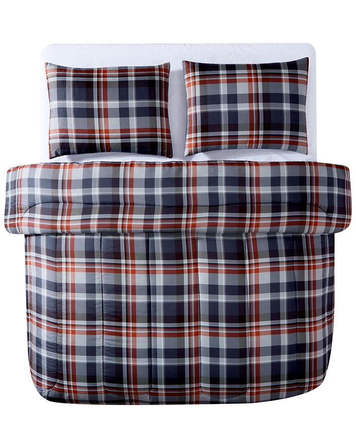 Hallmart Collectibles Jeremy Reversible 3 Pc Full Queen Comforter Set
