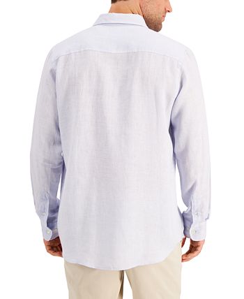 Club Room Men's 100% Linen Shirt, Created for Macy's - Macy's