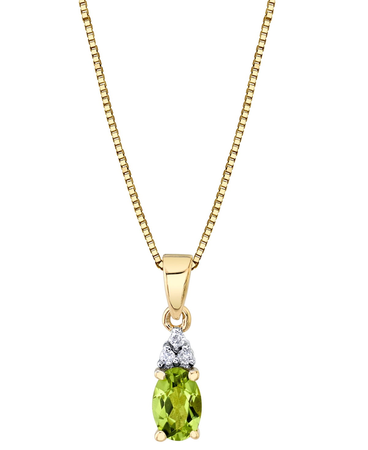 Click here for Peridot (1/2 ct. t.w.) & Diamond (1/20 ct. t.w.) 1... prices