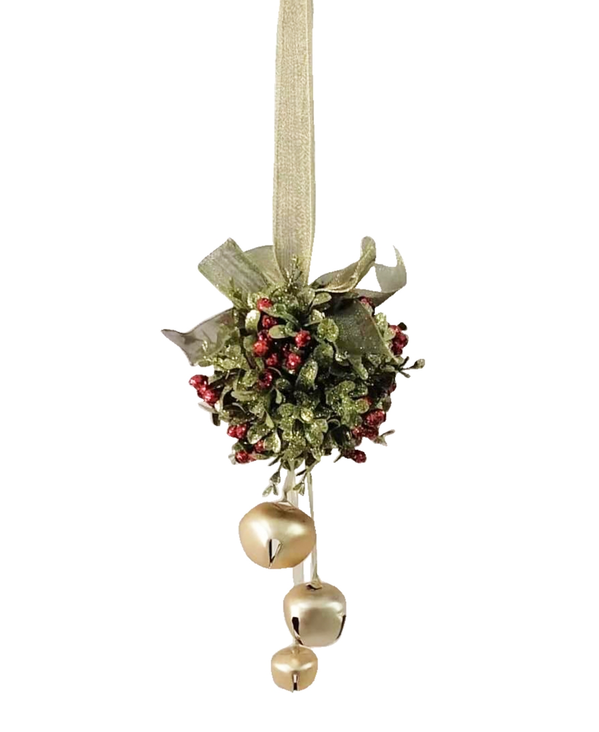 Click here for Ganz Kissing Krystals 5 Jingle Bell Door Decor Kis... prices