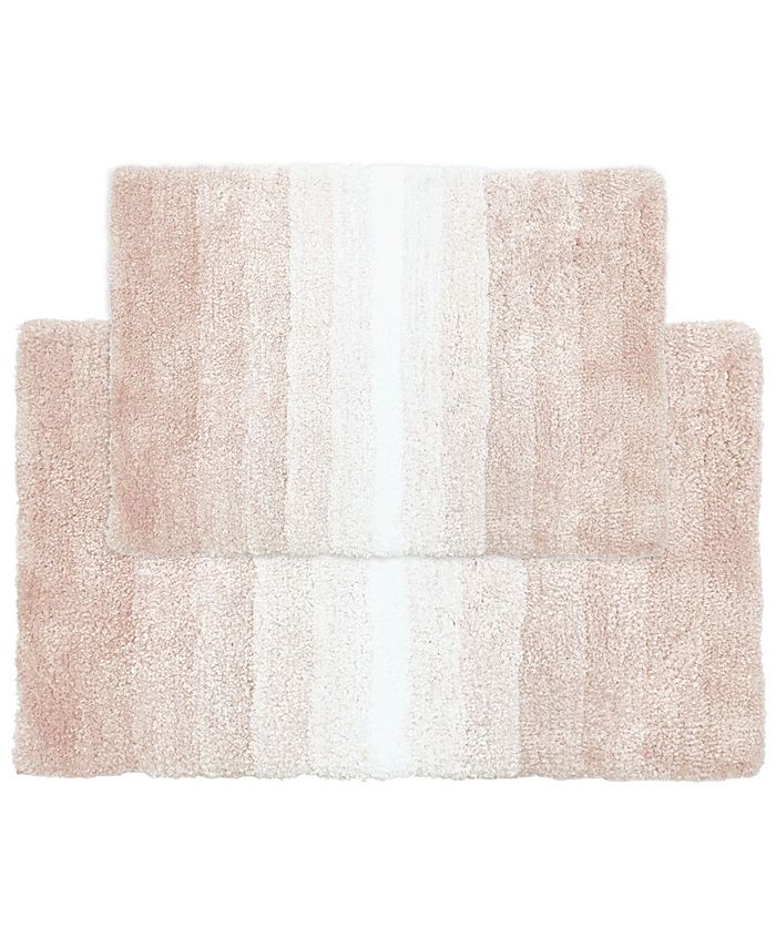Idea Nuova Soho Stripe 2pc Bath Rug Set - Macy's