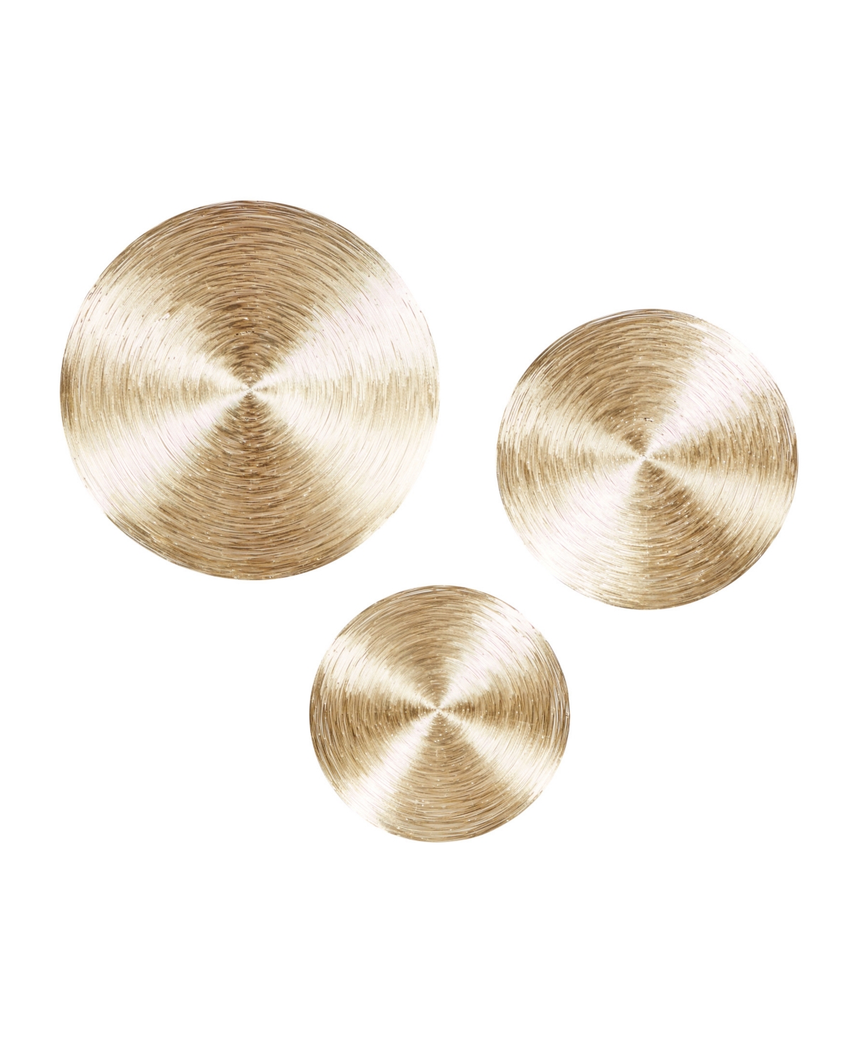 Click here for Contemporary Wall Decor  Set of 3 - Brown prices