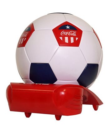 Koolatron Coca-Cola® Soccer Ball 5 Can Mini Fridge, 12V DC/110V AC - Macy's