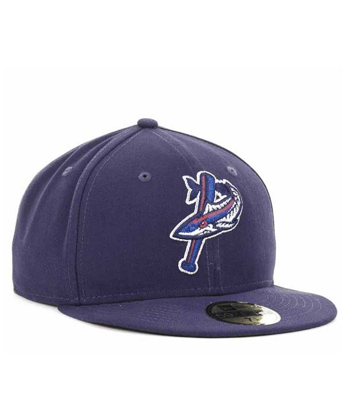 New Era Pensacola Blue Wahoos MLB 59FIFTY Cap - Macy's