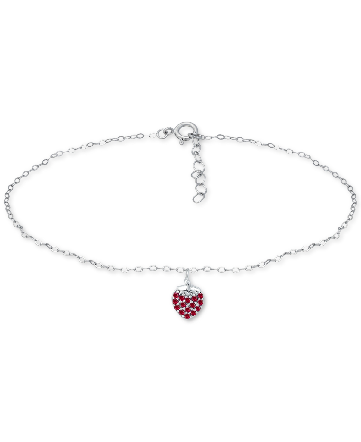 Click here for Giani Bernini Lab-Created Ruby Strawberry Cluster... prices