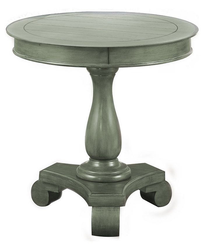 Best Master Furniture Marquee Living Room Round End Table - Macy's