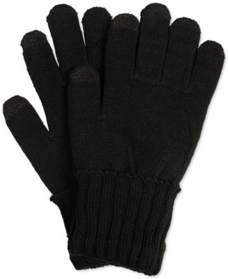 Style & Co Solid Touchscreen Gloves, Created for Macy's - Macy's