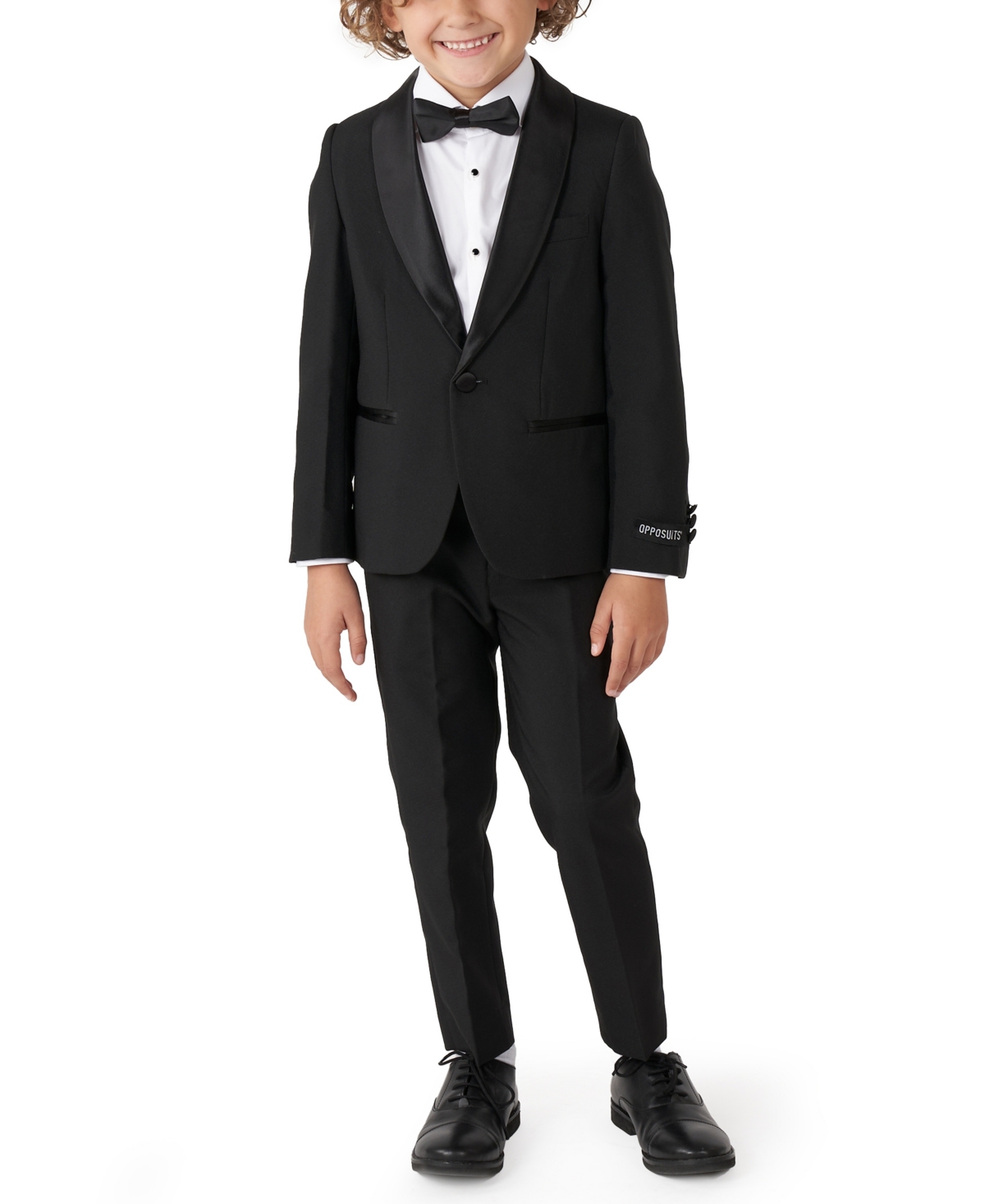 Click here for OppoSuits Big Boys 3-Piece Jet Set Solid Tuxedo Se... prices