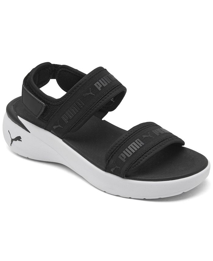 Puma Women's Sportie Sandals from Finish Line - Macy's