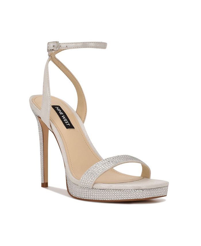 Nine West Women's Zadien Ankle Strap Dress Sandals - Macy's