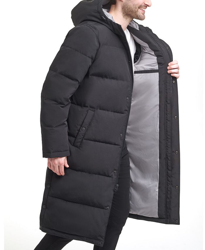 Levi's Men's Quilted Extra Long Parka Jacket & Reviews - Coats ...