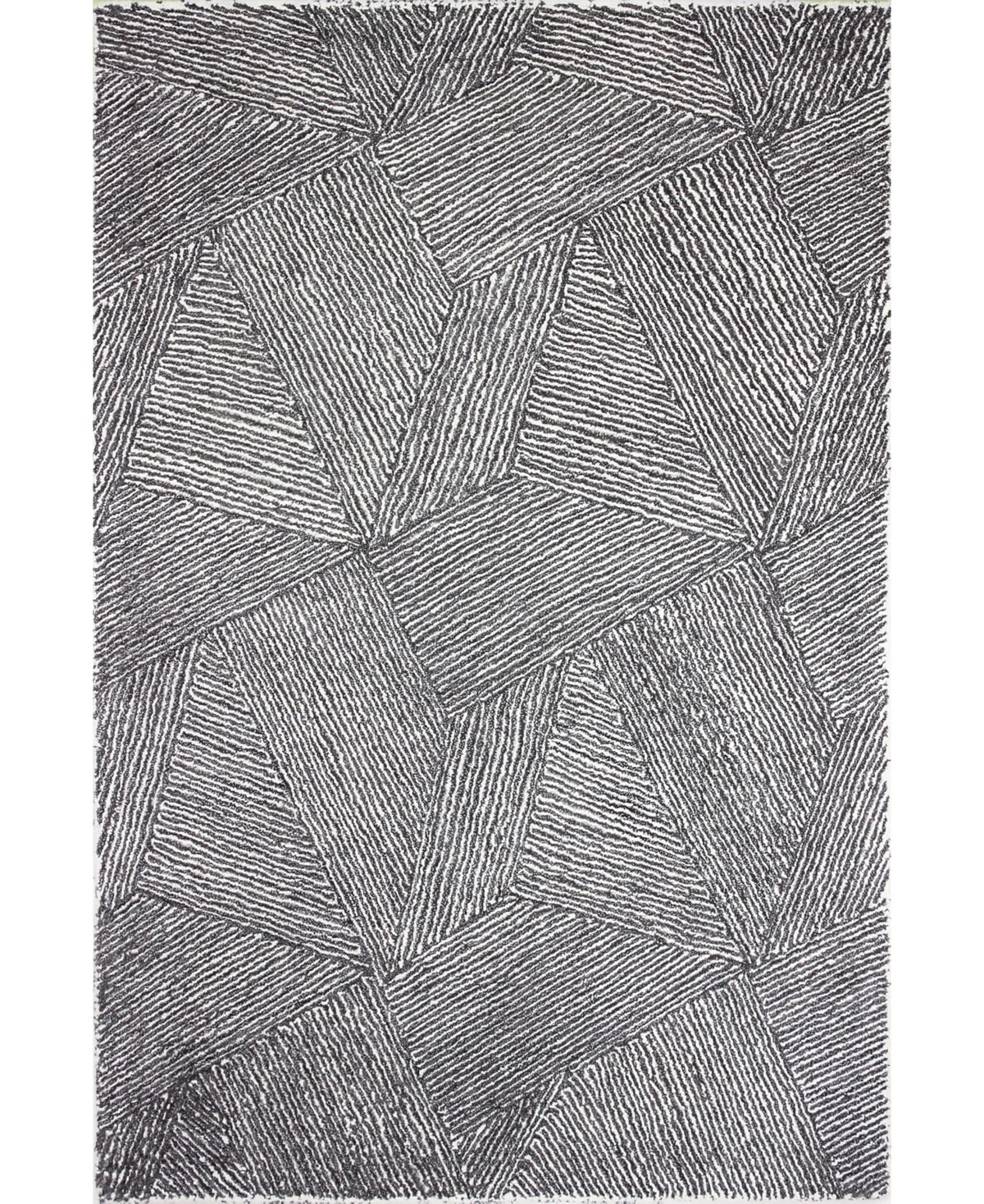 Click here for Bashian Veneto CL156 76 x 96 Area Rug - Charcoal prices