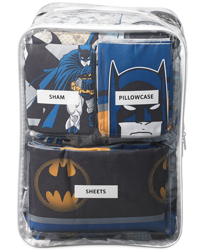 Franco Manufacturing Co Batman 8-Pc. Full/Queen Comforter Set - Macy's