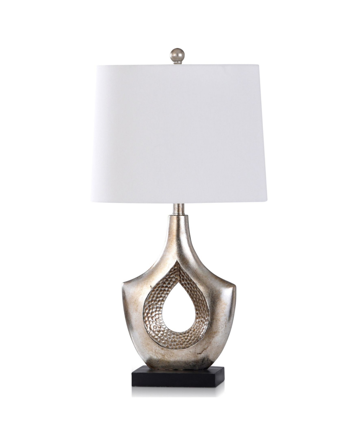 Click here for Contemporary Molded Table Lamp - White prices